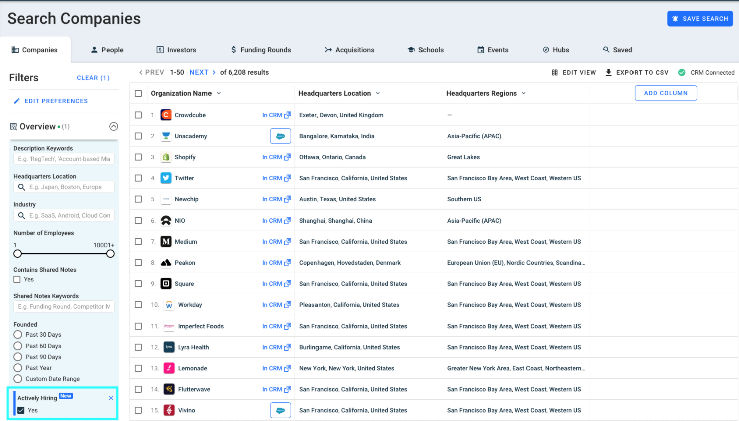 What Is Actively Hiring Data? – Crunchbase | Knowledge Center