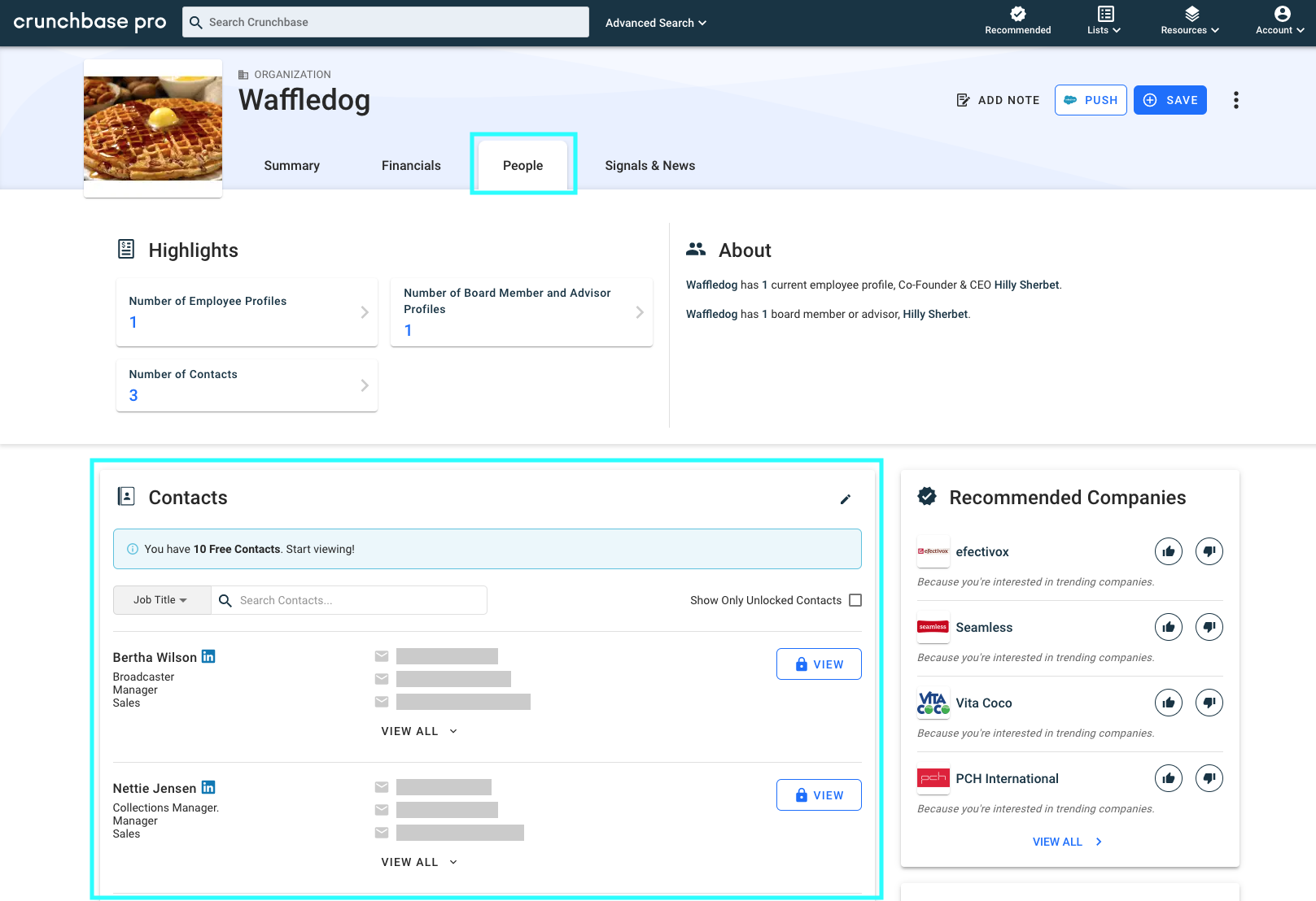 How do I push a contact to my Salesforce? – Crunchbase | Knowledge Center
