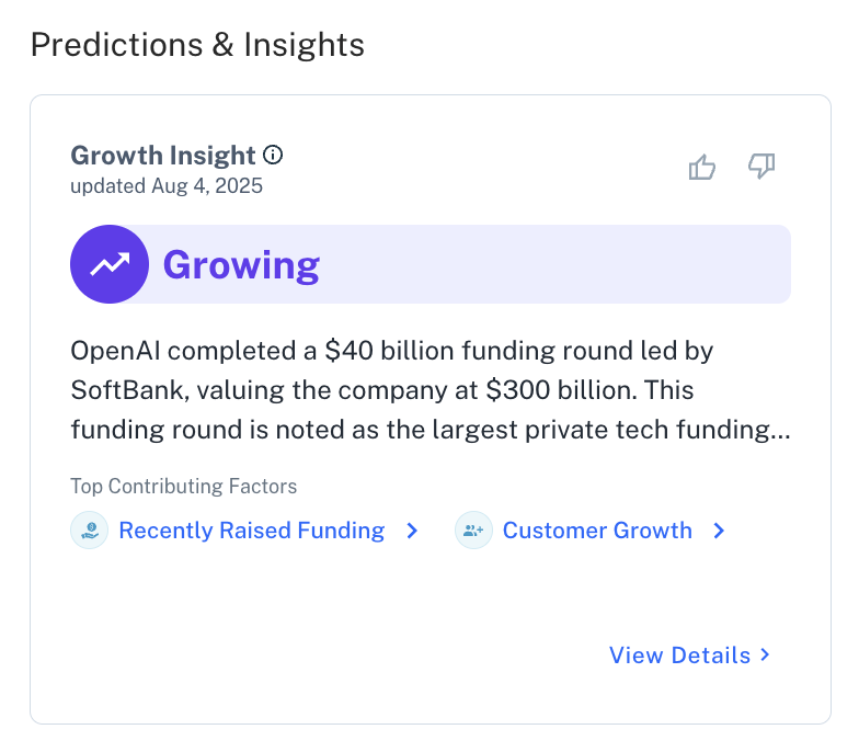 Profile Features: Company Insights – Crunchbase | Knowledge Center
