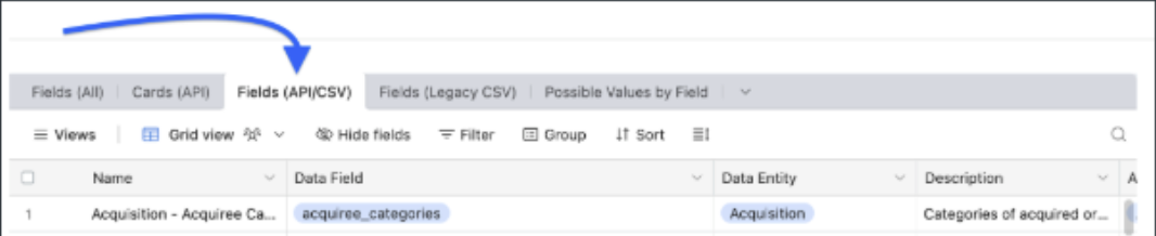 How to Map Legacy CSV Exports with your New Crunchbase API Key – Crunchbase | Knowledge Center
