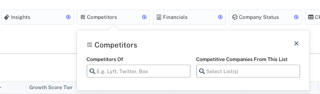 Competitors and Competitive Landscape Maps – Crunchbase | Knowledge Center